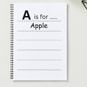 26 Alphabet Worksheets Print, Preschool Printable, Learning Activity ...