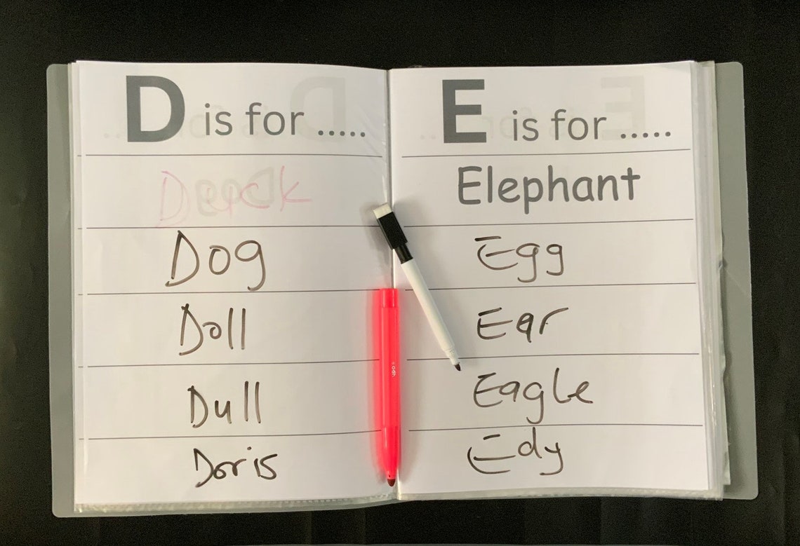 26 Alphabet Worksheets Print, Preschool Printable, Learning Activity ...