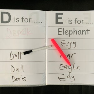 26 Alphabet Worksheets Print, Preschool Printable, Learning Activity ...