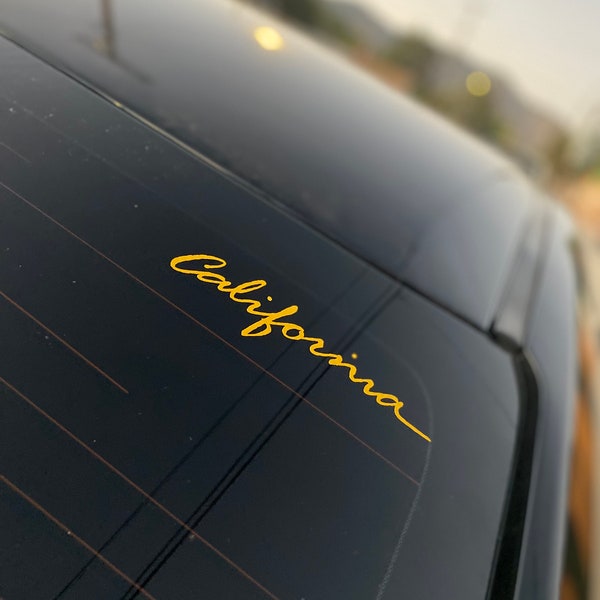 California Decal - Etsy