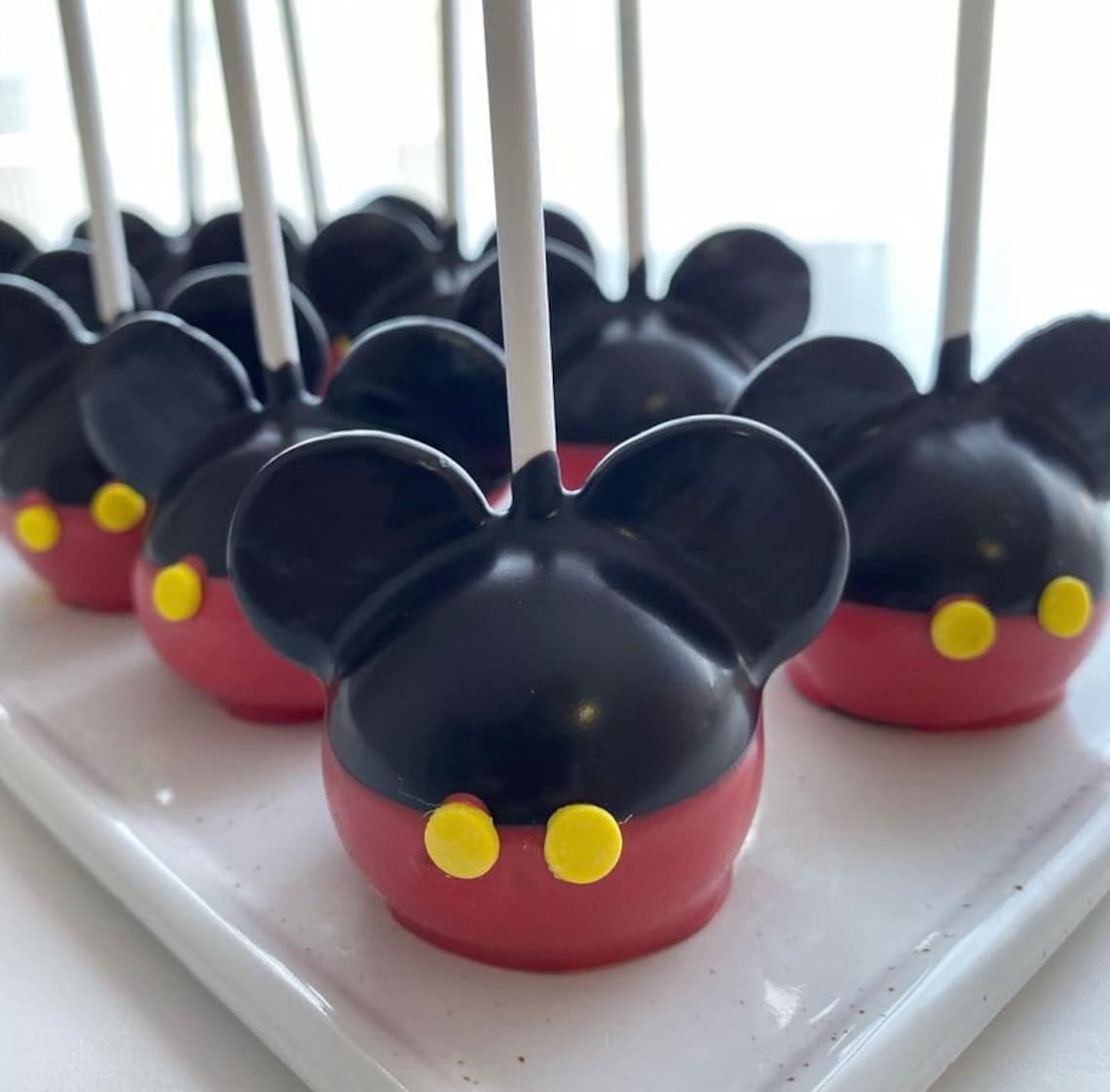 Mickey Mouse Cakepops - Etsy