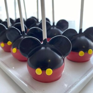 Mickey Mouse Cakepops - Etsy