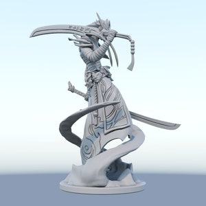 League of Legends Yone Figurine - 3D Printed Collectible for Your ...