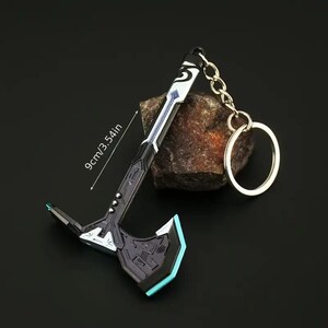 Valorant-inspired Mini Tomahawk Keychain - Etsy