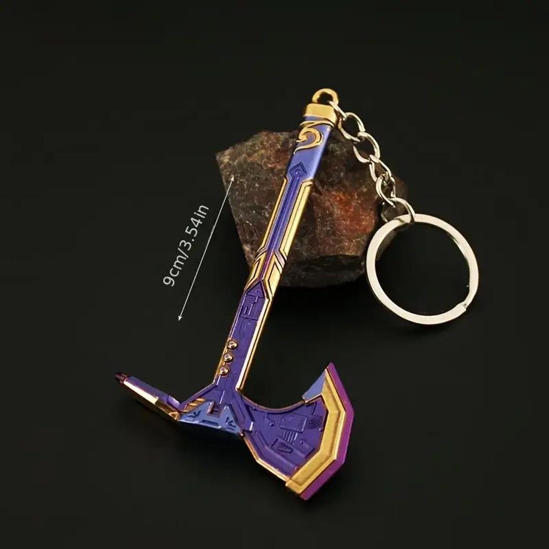 Valorant-inspired Mini Tomahawk Keychain - Etsy