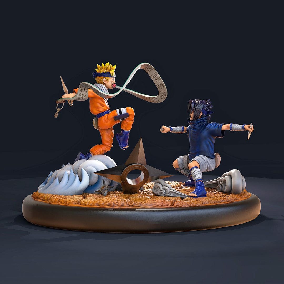 Naruto VS- 3D Printed Collectible for Your Anime Heaven - Etsy