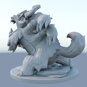 League of Legends Nunu and Willump Figure | 3D Printed Boy and Yeti ...
