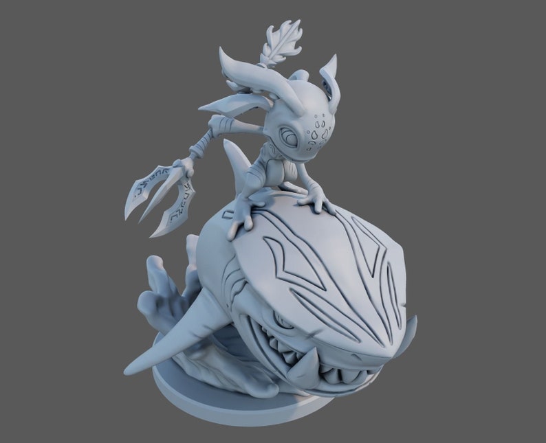 League of Legends Fizz Figurine - 3D Printed Collectible for Your ...