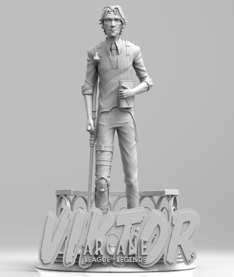 League of Legends Viktor - Arcane Figurine - 3D Printed Collectible for Your Gaming Heaven - Etsy
