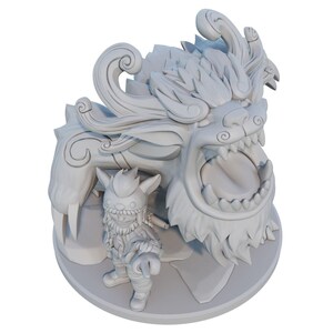 League of Legends Nunu and Willump Figure | 3D Printed Boy and Yeti ...