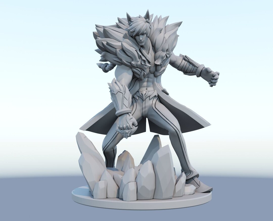 Sett Figurine - League of Legends - 3D Printed Statue - Etsy