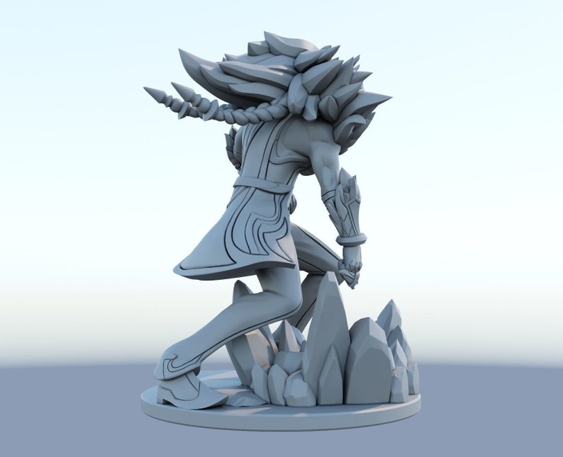 Sett Figurine - League of Legends - 3D Printed Statue - Etsy
