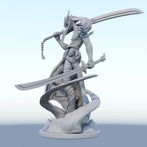 League of Legends Yone Figurine - 3D Printed Collectible for Your ...