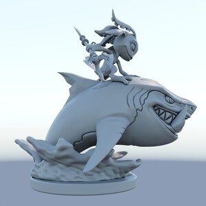 League of Legends Fizz Figurine - 3D Printed Collectible for Your ...