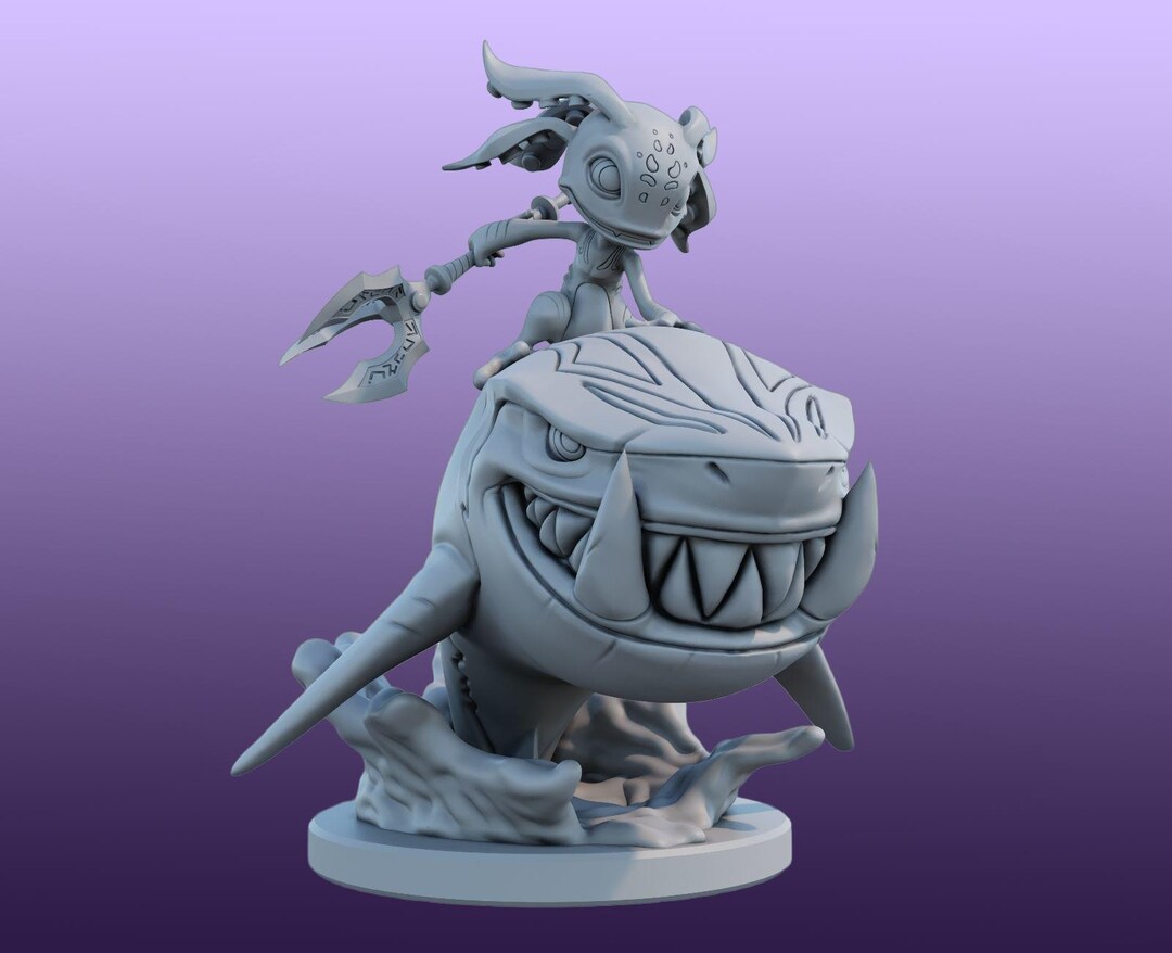 League of Legends Fizz Figurine - 3D Printed Collectible for Your ...