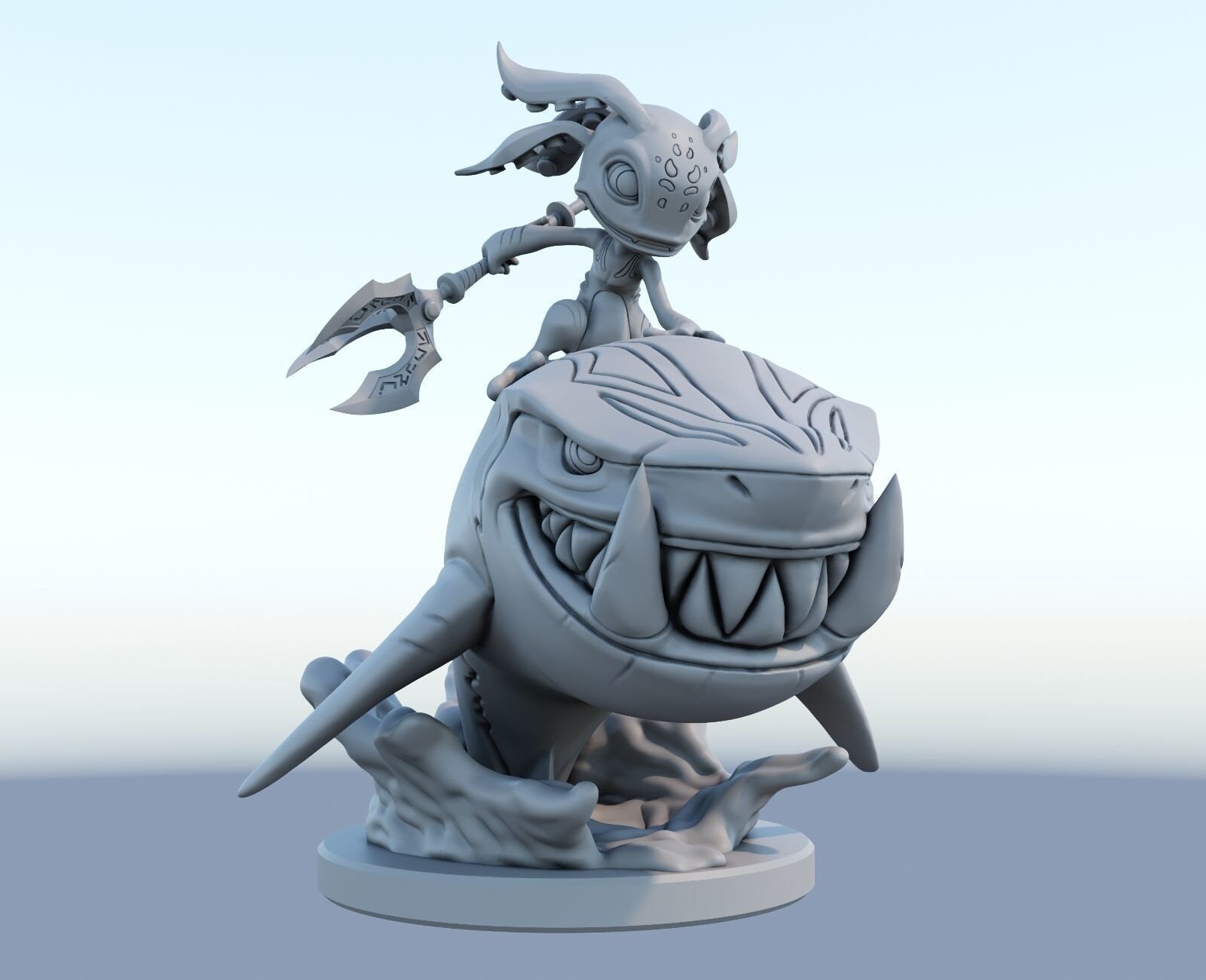 League of Legends Fizz Figurine - 3D Printed Collectible for Your ...