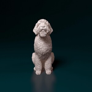 Goldendoodle Dog Figurine - 3D Printed - Etsy