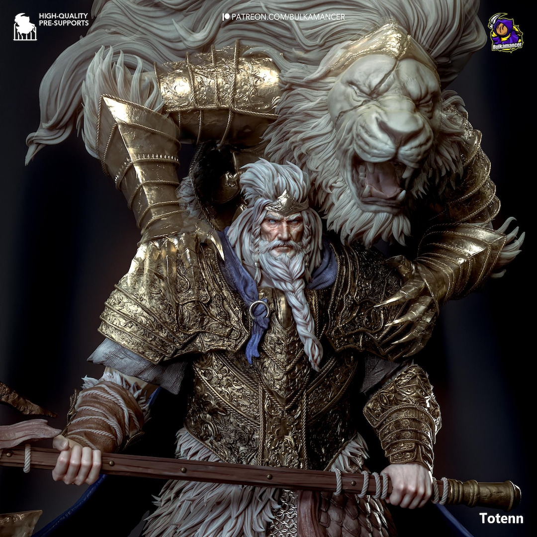 Godfrey Figurine – 3D Printed Elden Ring First Elden Lord Statue - Etsy
