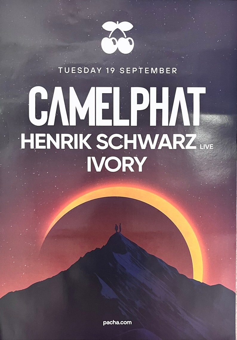 Camelphat at Pacha September 19 Official Poster - Etsy