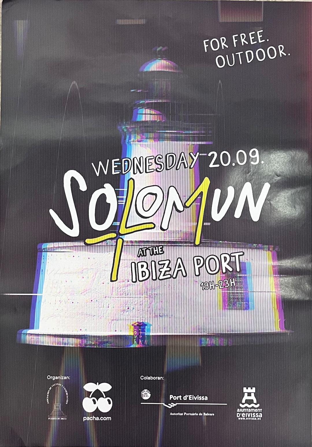 Solomun at Ibiza Port September 20 Official Poster - Etsy