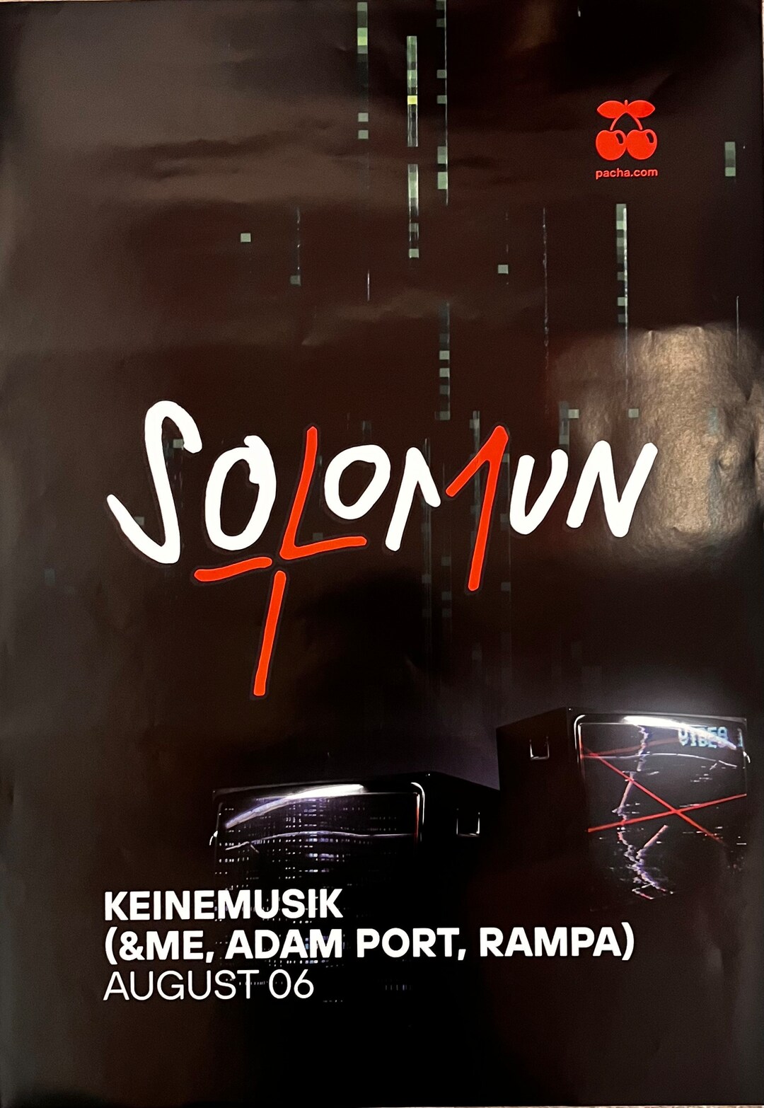 Solomun + 1 at Pacha August 6 Official Poster - Etsy