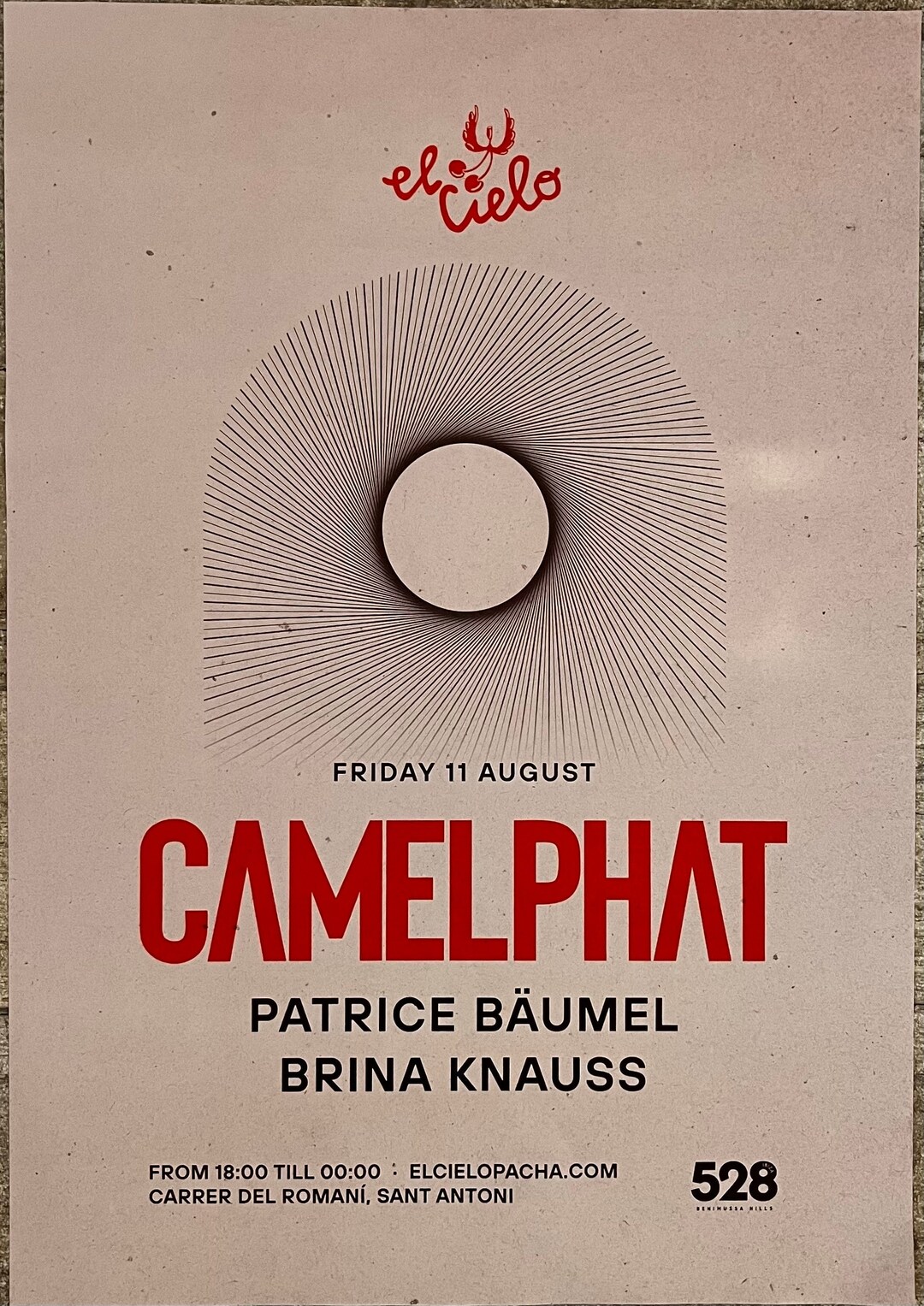 Camelphat at Cielo August 10 Official Poster - Etsy