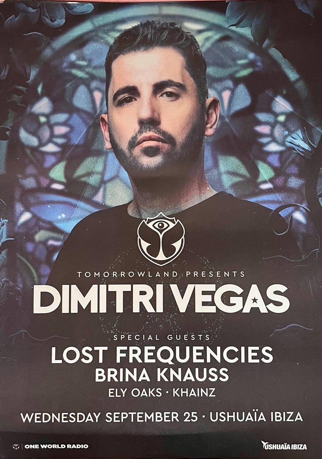 Dimitri Vegas at Ushuaia September 25 2024 Official Poster - Etsy