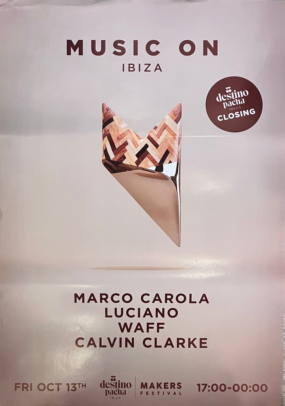 Music on Marco Carola Closing Party at Destino Pacha October 13 ...