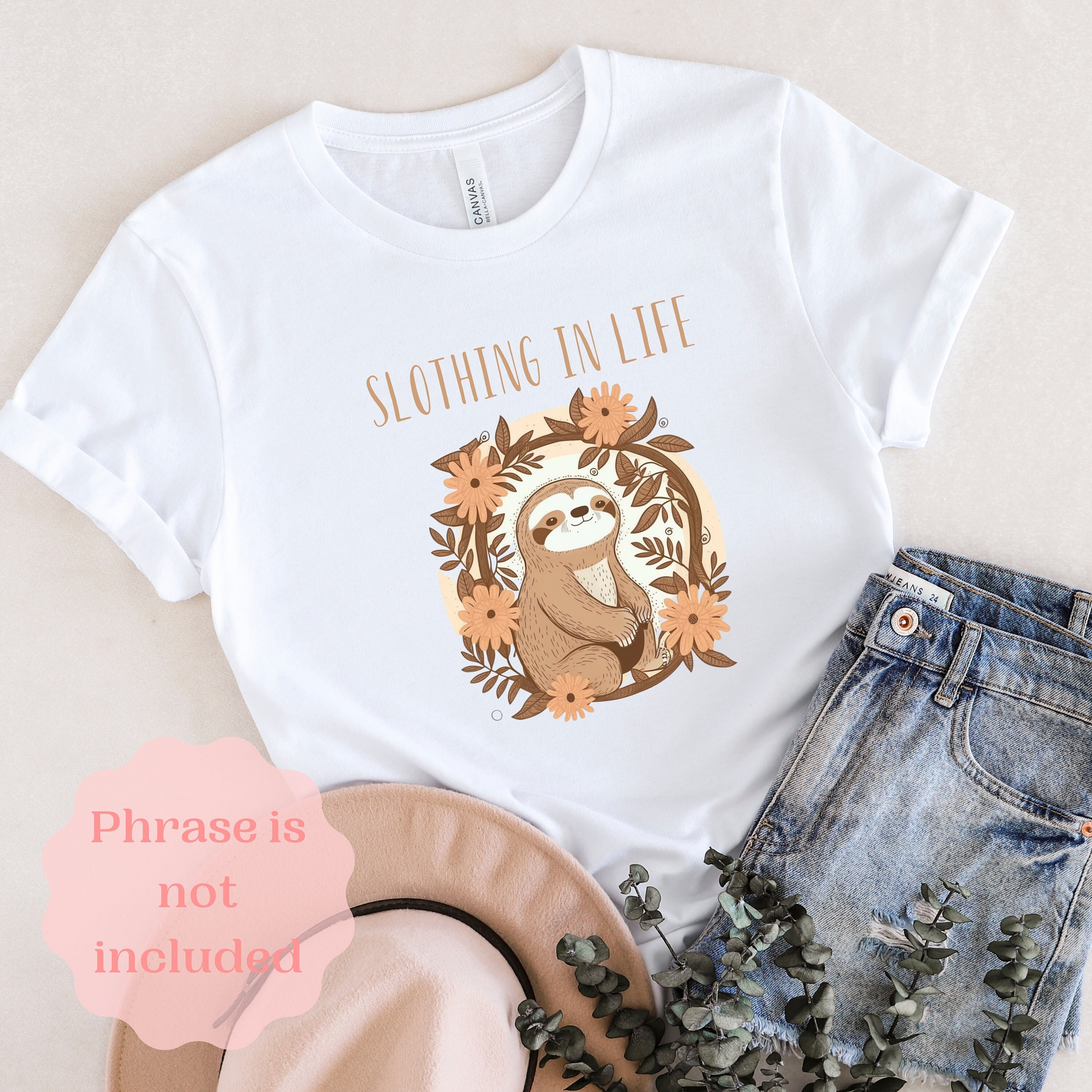 Cute Sloth Svg, Kawaii Printable Sloth Svg Instant Download Cricut ...