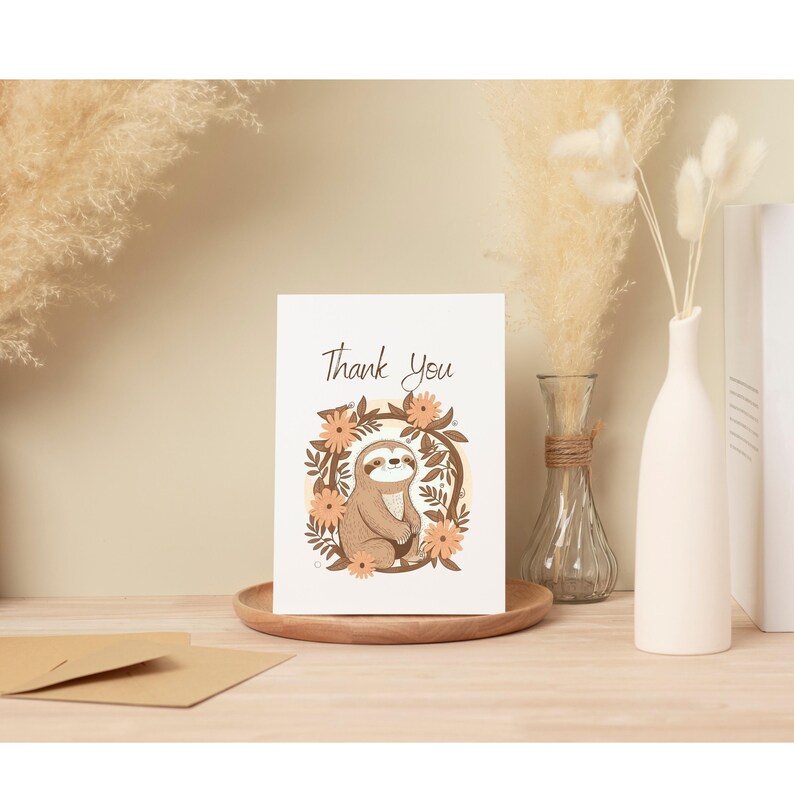 Cute Sloth Svg, Kawaii Printable Sloth Svg Instant Download Cricut ...