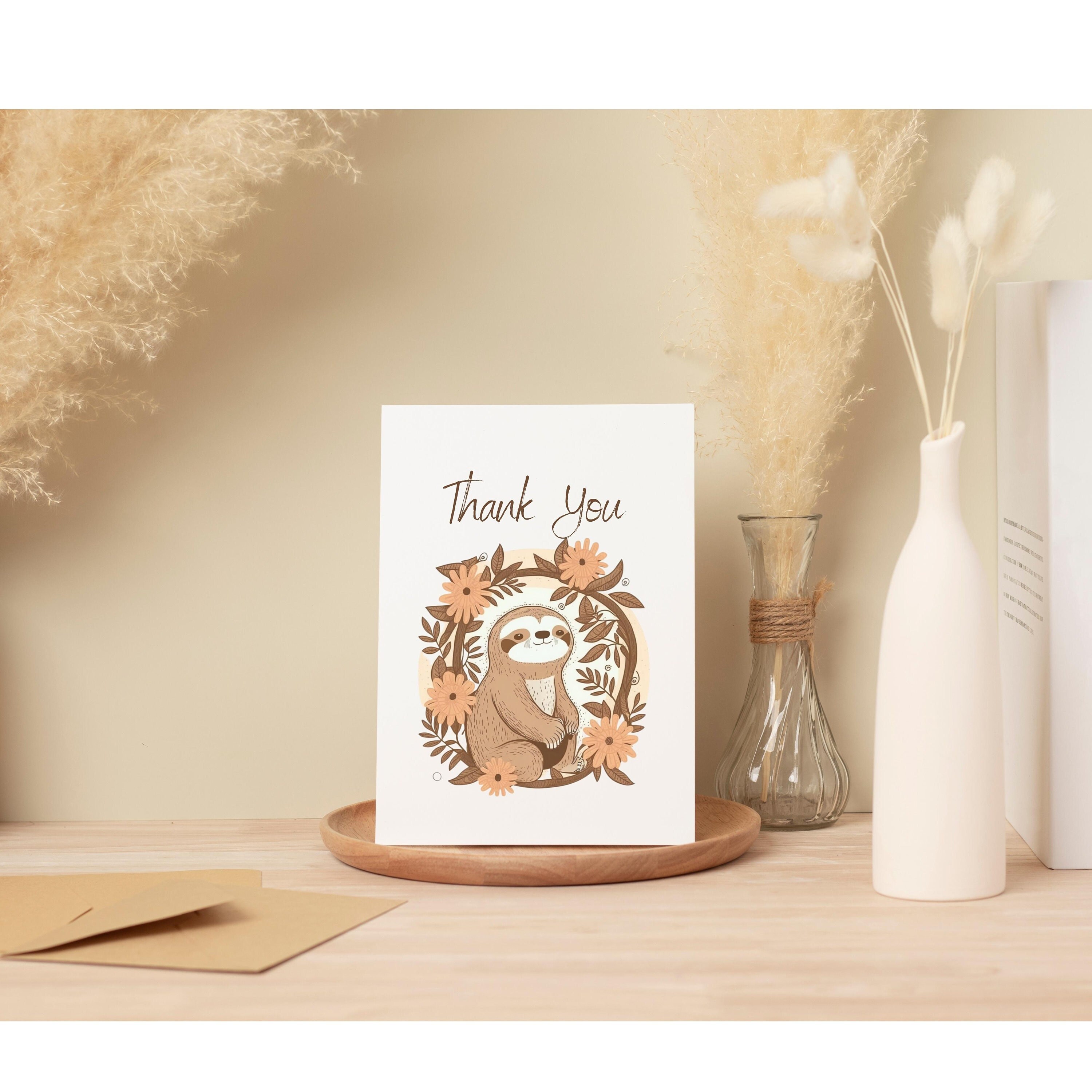 Cute Sloth Svg, Kawaii Printable Sloth Svg Instant Download Cricut ...