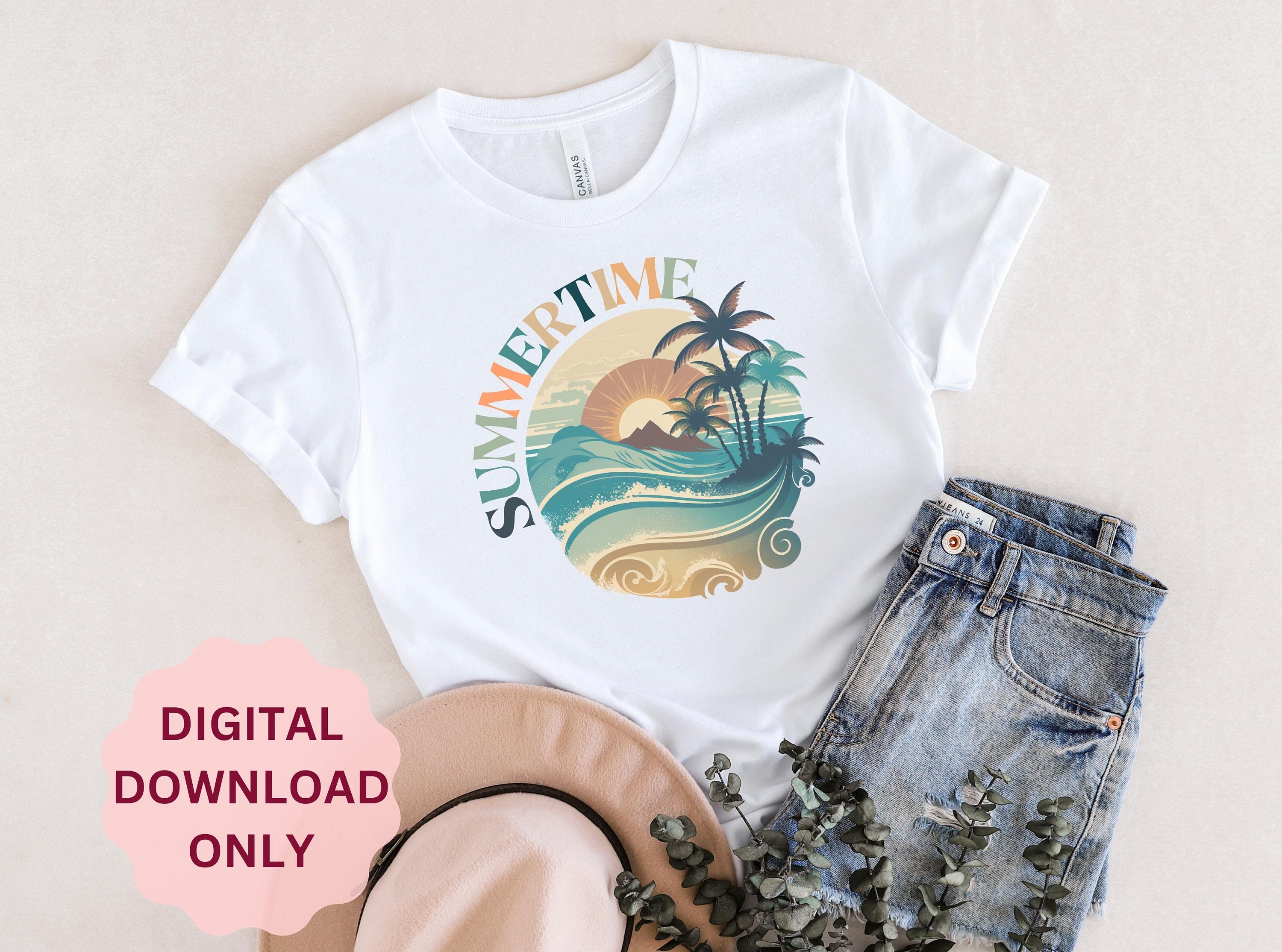 Summer Svg Png Clipart, Summer Tshirt, Travel Shirt Design , Summer ...