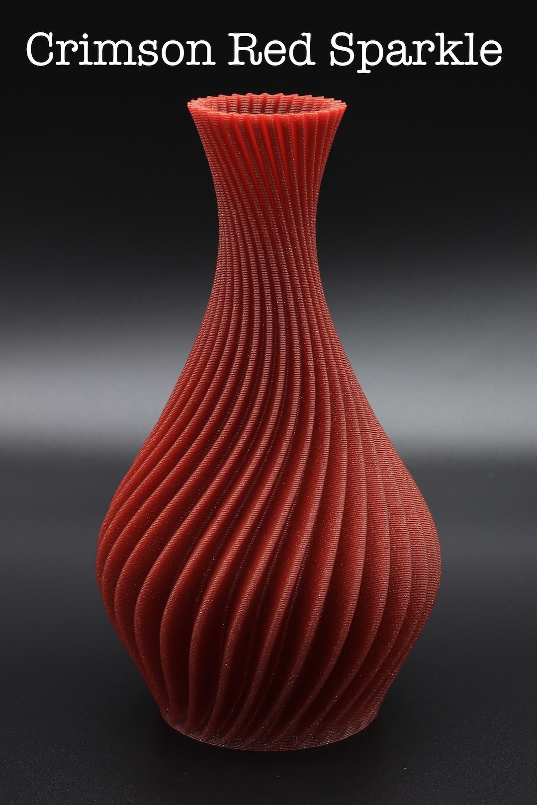 Elegant Spiral Vase in 10 Possible Designs - Etsy