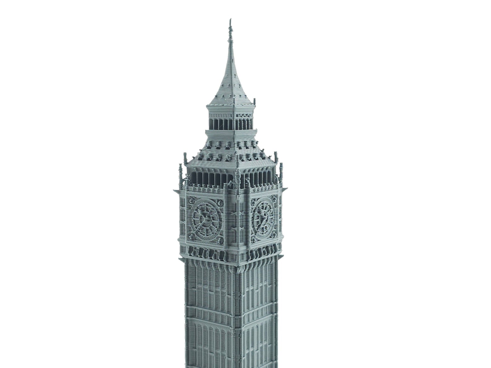 Big Ben: A Timeless Replica of London's Iconic Clock Tower 3D Printed ...