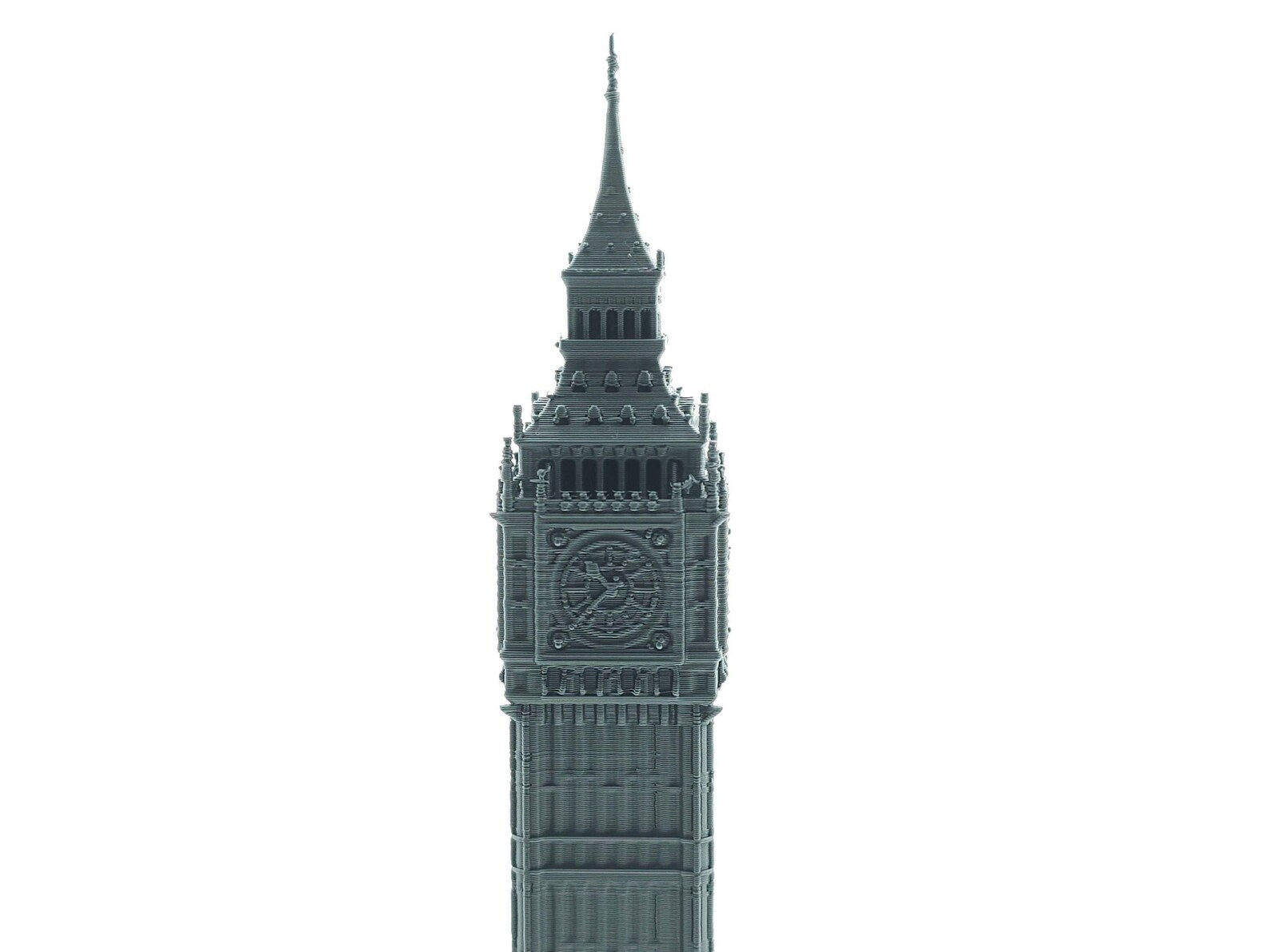 Big Ben: A Timeless Replica of London's Iconic Clock Tower - 3D Printed ...