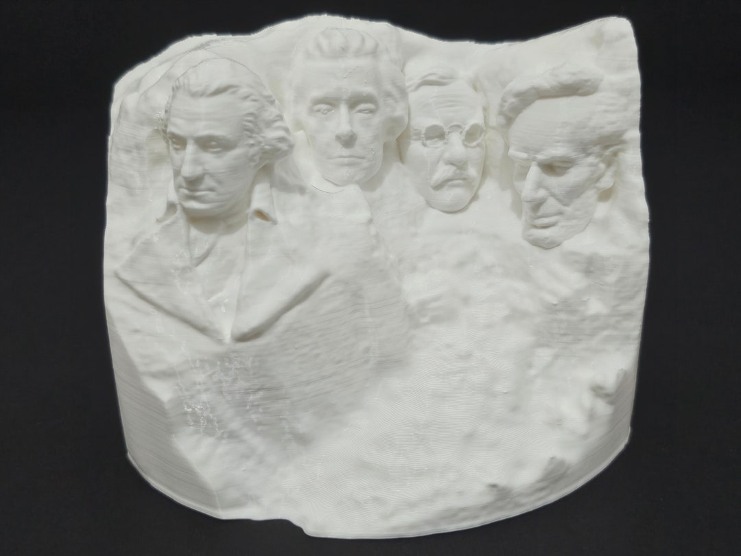 Mount Rushmore Model Detailed 3D Printed Replica Iconic - Etsy Australia