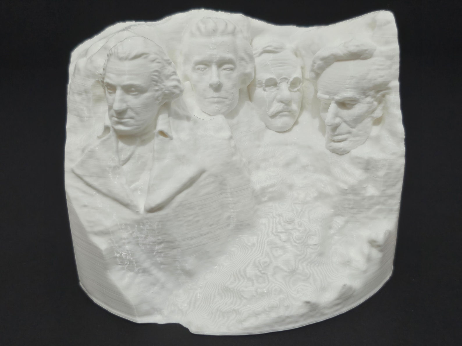 Mount Rushmore Model Detailed 3D Printed Replica Iconic American ...