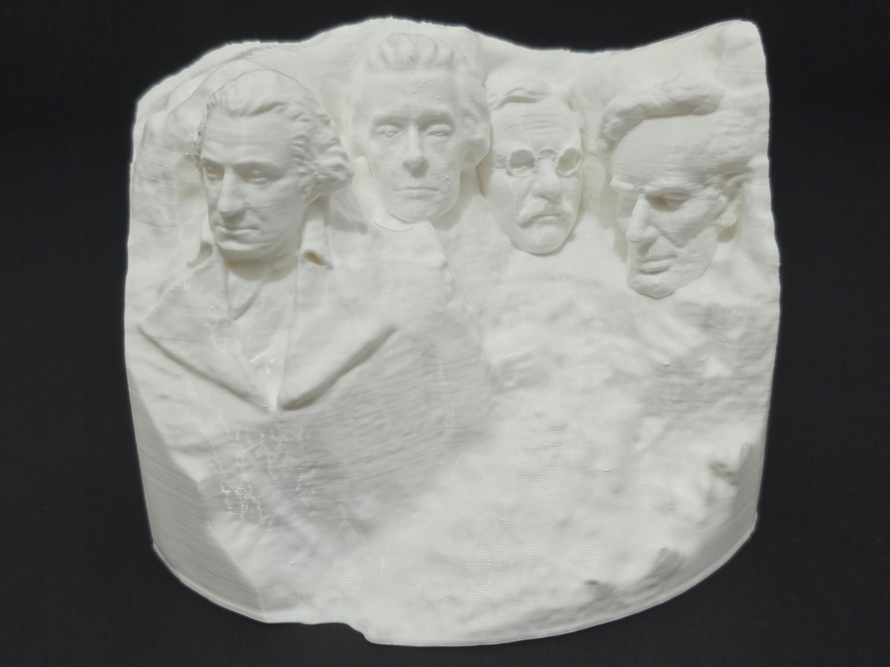 Mount Rushmore Model Detailed 3D Printed Replica Iconic American ...