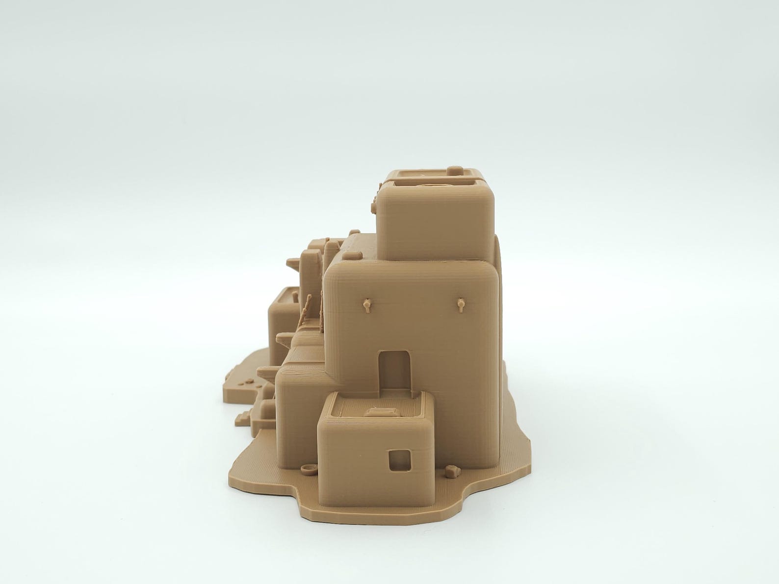New Mexico Pueblo Model | Southwestern Adobe House Replica | Native ...