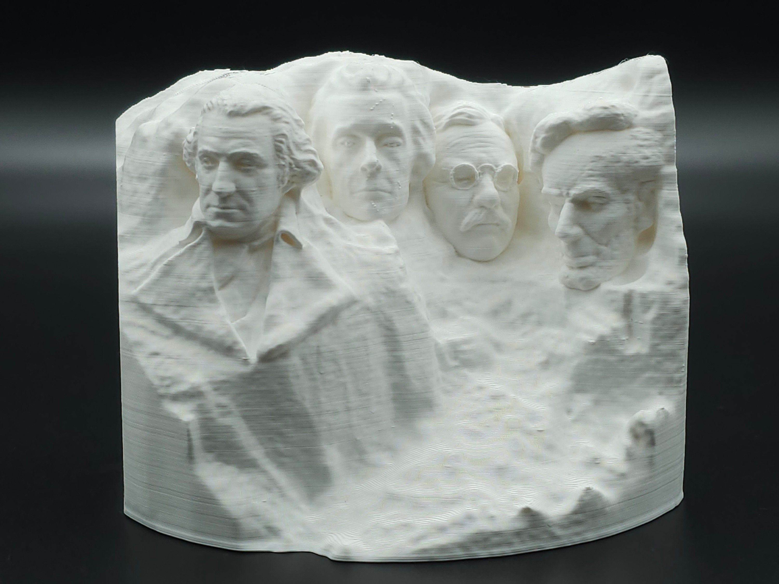 Mount Rushmore Model Detailed 3D Printed Replica Iconic American ...