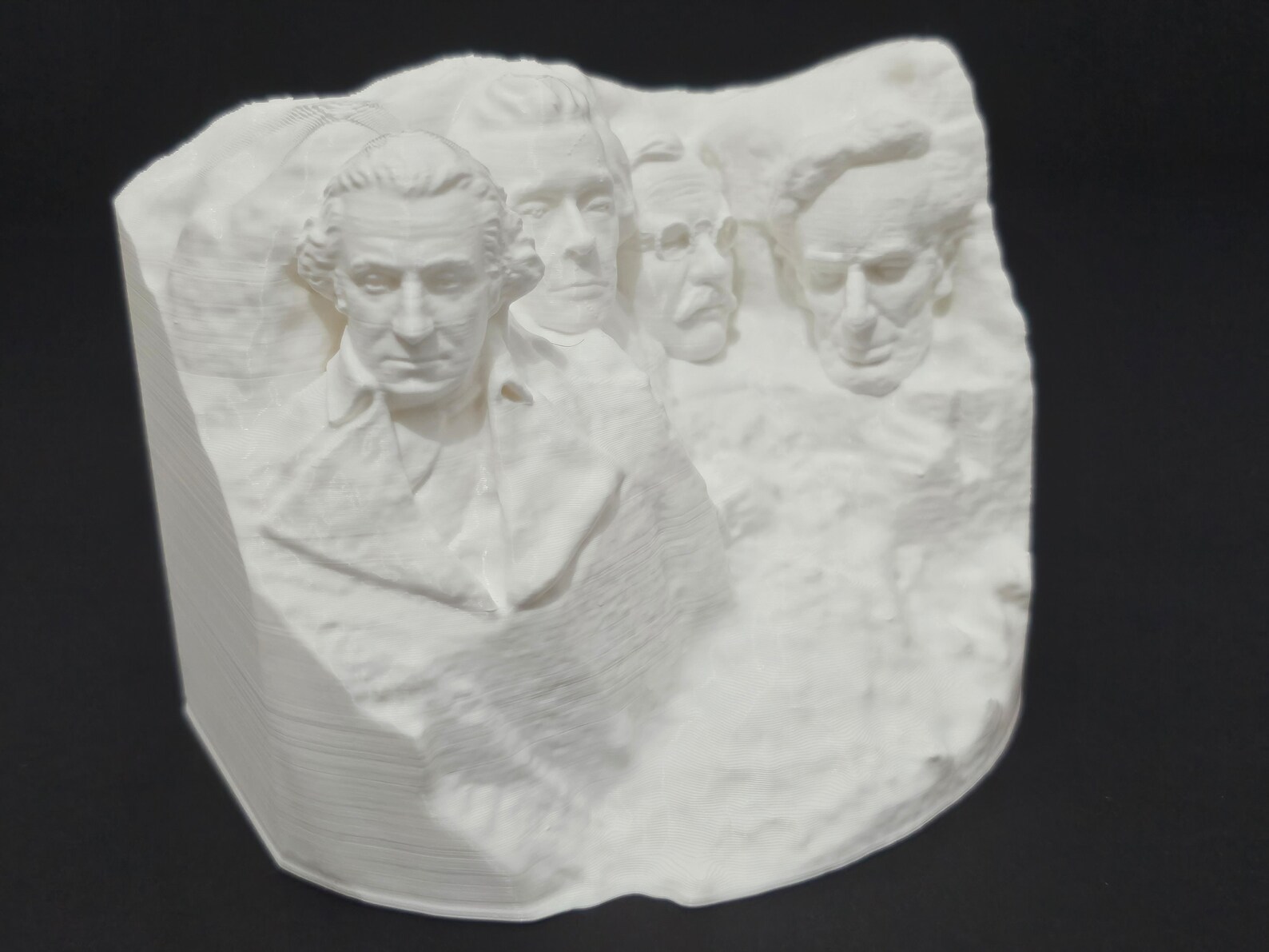 Mount Rushmore Model Detailed 3D Printed Replica Iconic American ...