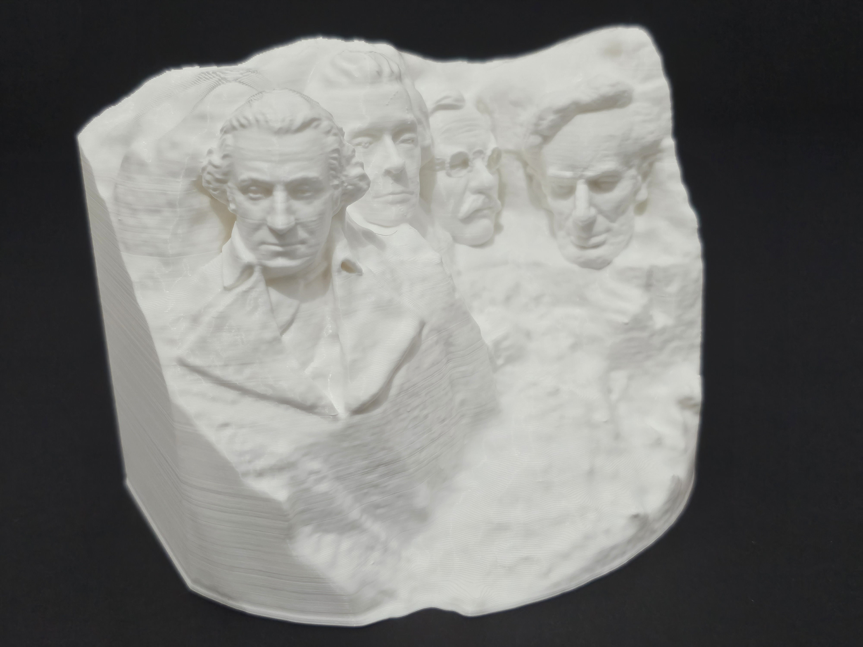 Mount Rushmore Model Detailed 3D Printed Replica Iconic American ...