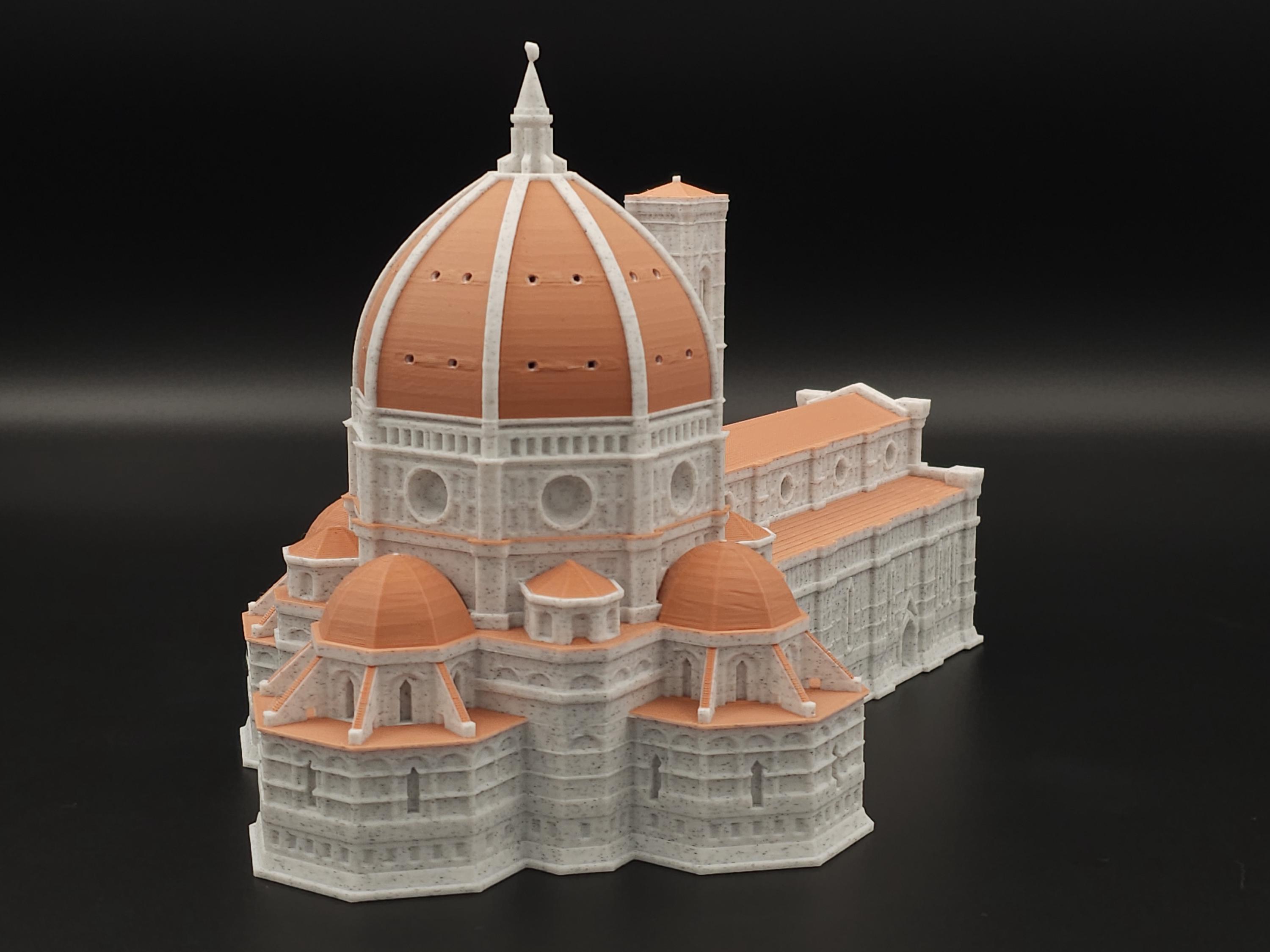Florence Cathedral - Duomo Di Firenze - 3D Printed Model - Etsy