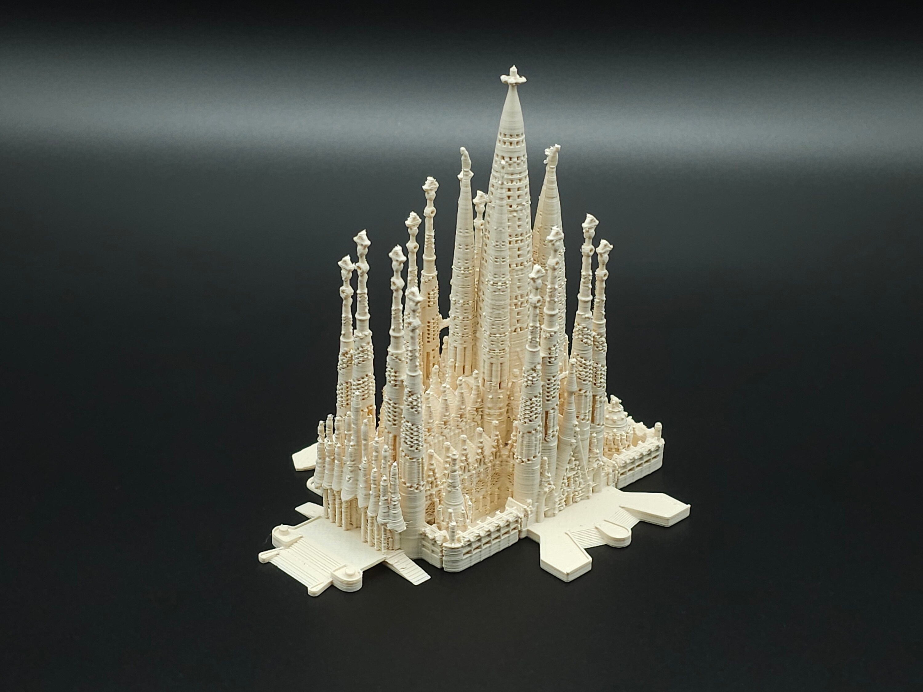 Sagrada Familia Model Iconic Barcelona Landmark Artistic Decor Piece 3d
