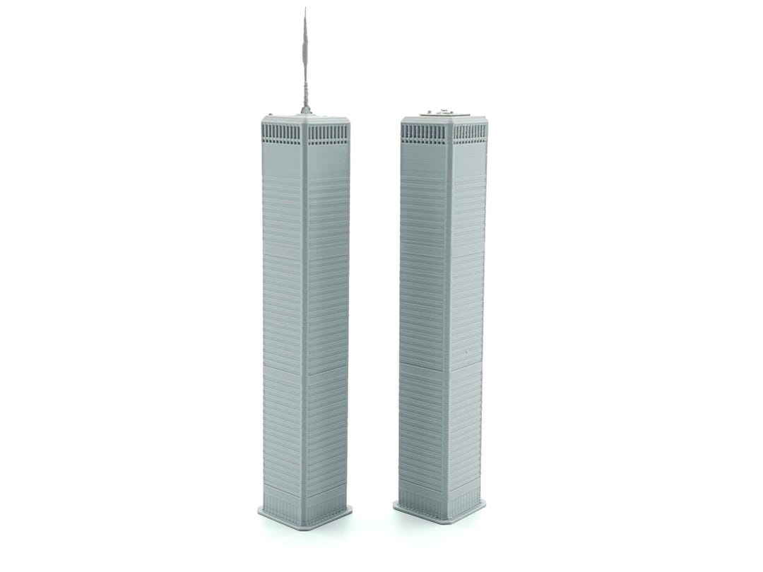 Twin Towers World Trade Center Model – 3D Printed New York Landmark ...