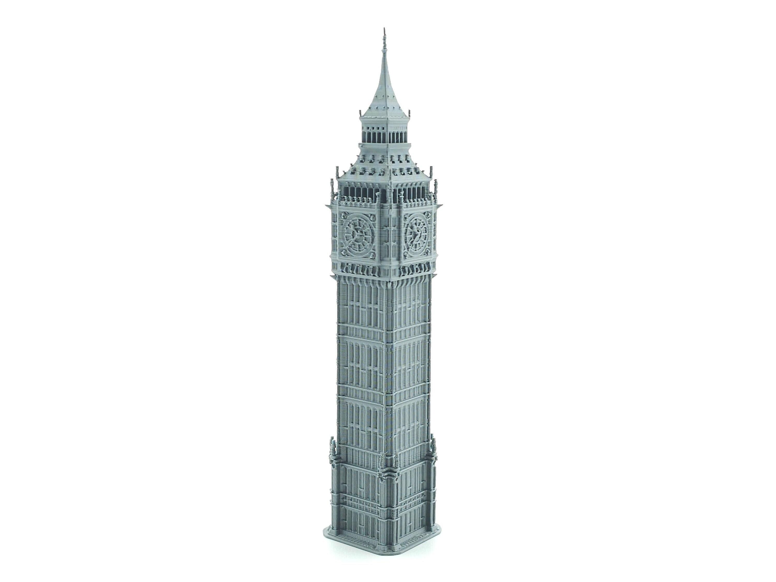 Big Ben: A Timeless Replica of London's Iconic Clock Tower - 3D Printed ...