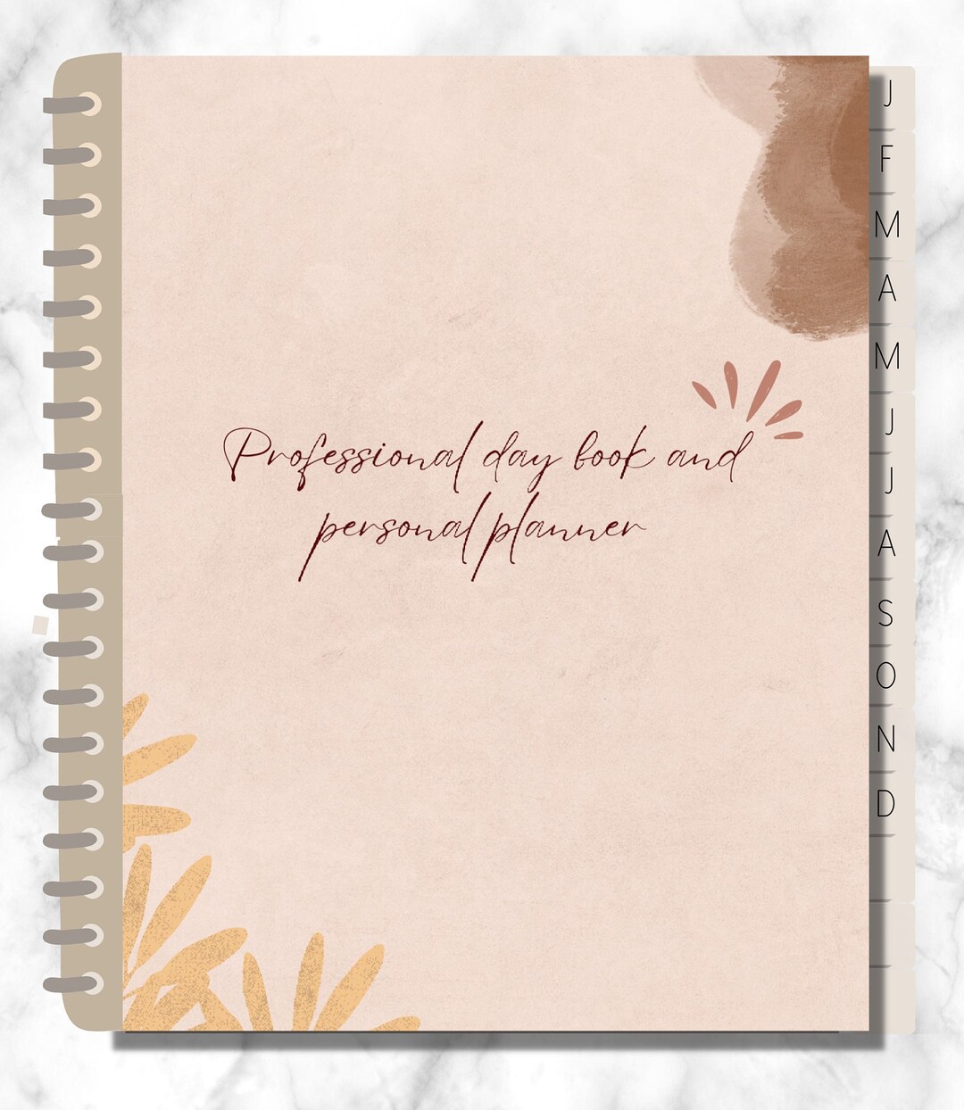 Professional Daybook & Personal Planner - Etsy