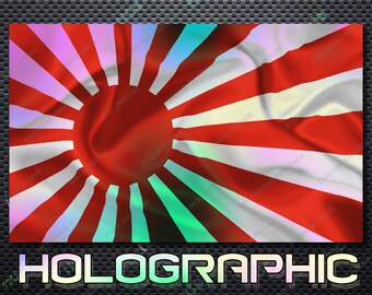 Rising Sun JDM Vinyl Decal Sticker Car Window Laptop Racing Red ...