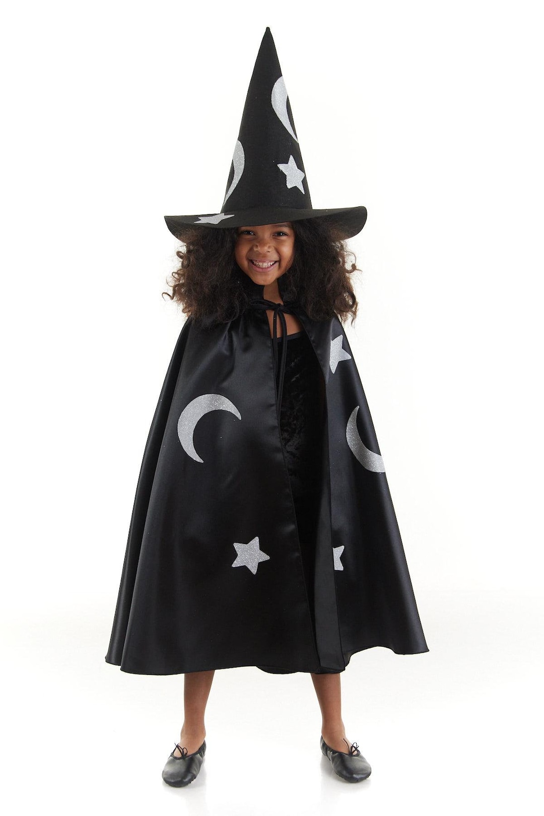 Wizard Costume, Wizard Hat and Cape Set, Halloween Costume for Kids ...