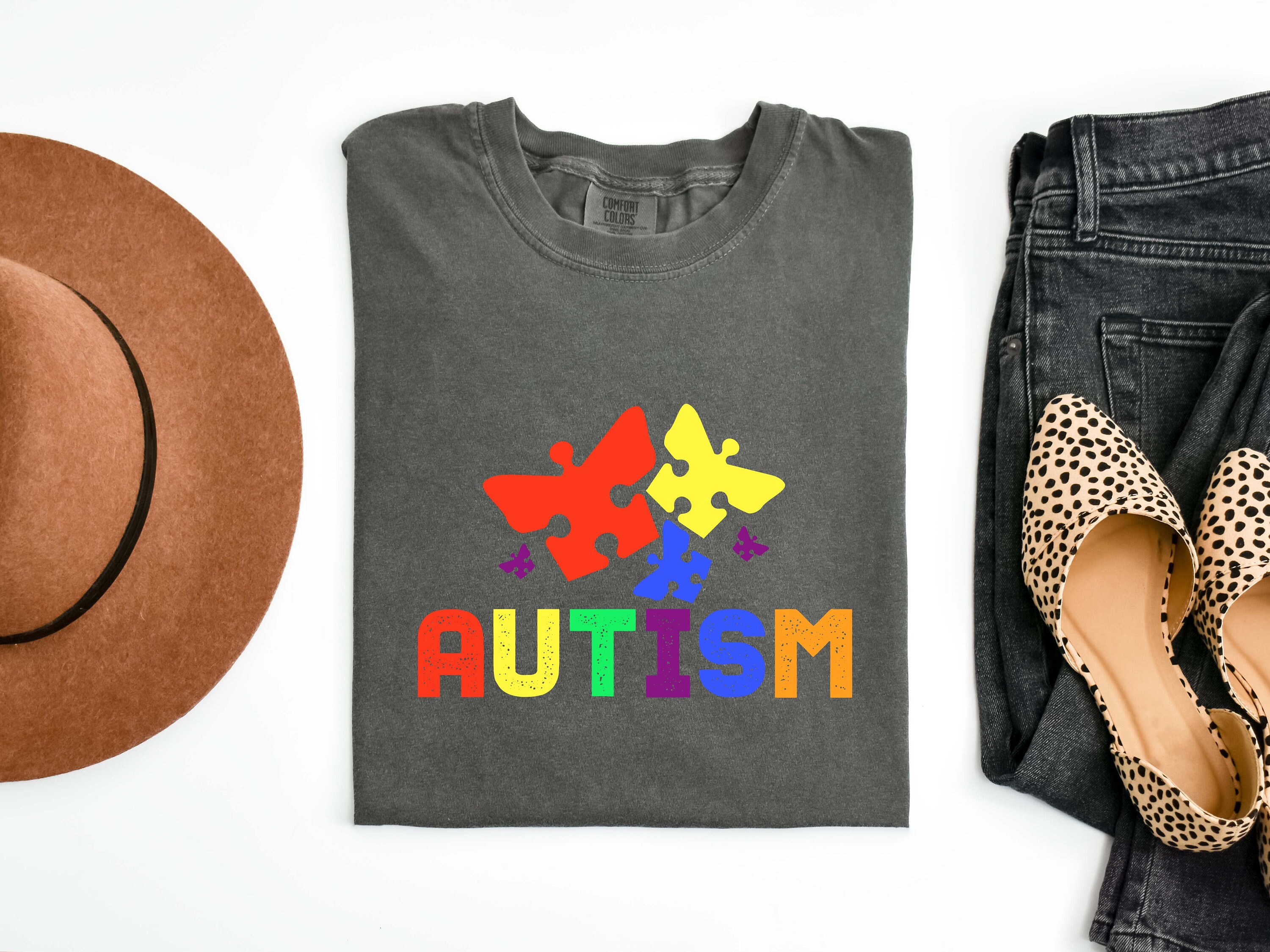Autism Comfort Color Tshirt, Autism Day, Autism, Autism T-shirt - Etsy
